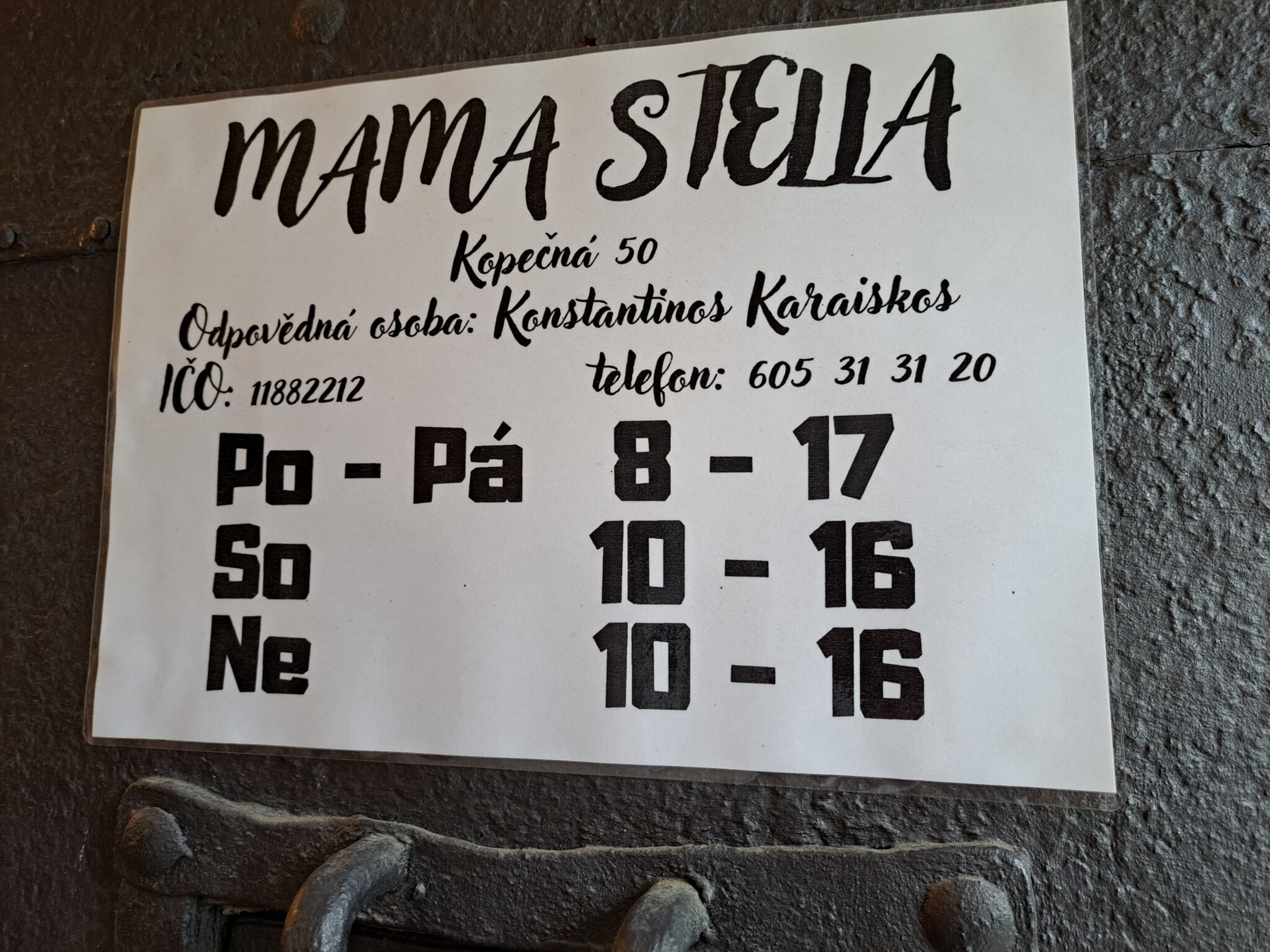 Mama Stella - luxusní řecká pekárna a kavárna s dětským koutkem - Brněnská máma
